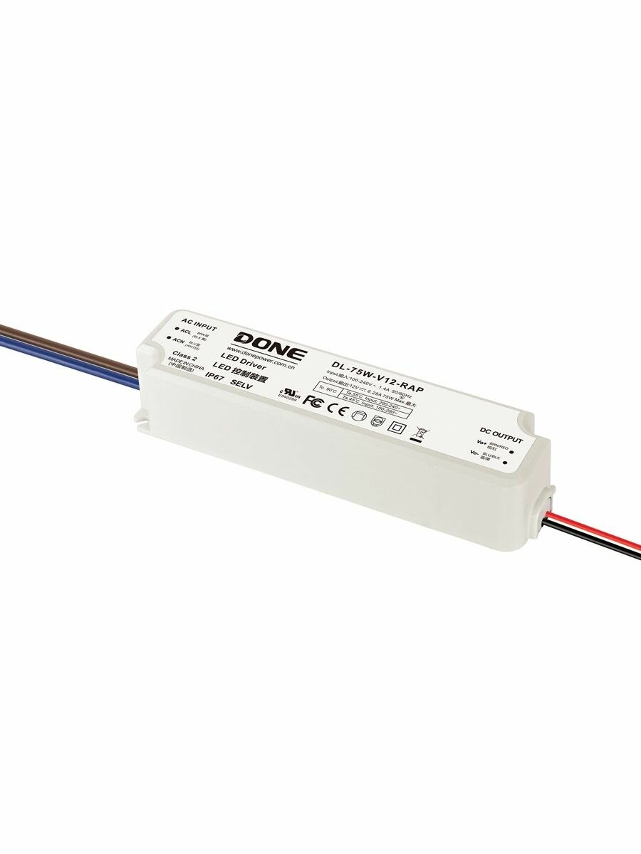 Источник питания AC-DC Done Electronic DL-75W-V12-RAP