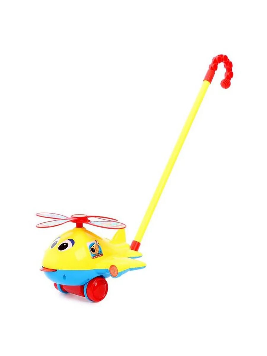 Яркая каталка-вертолётик для активных малышей