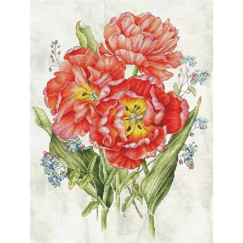 Набор для вышивки крестом XIUSPRING 14ct white