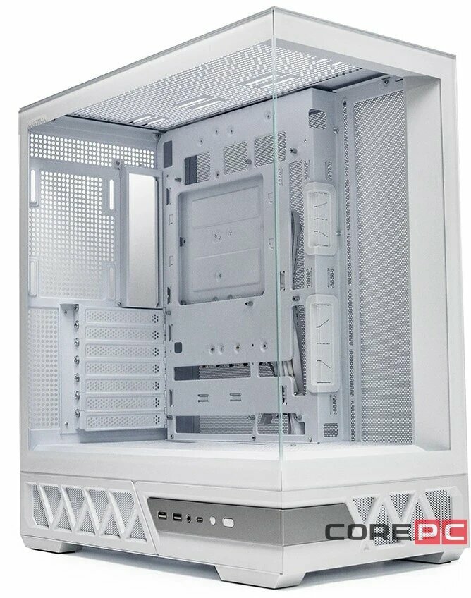 Компьютерный корпус XASTRA Q700 0F-UC White (Q700-0F-UC-WH) USB 3.0, без подсветки, закаленное стекло