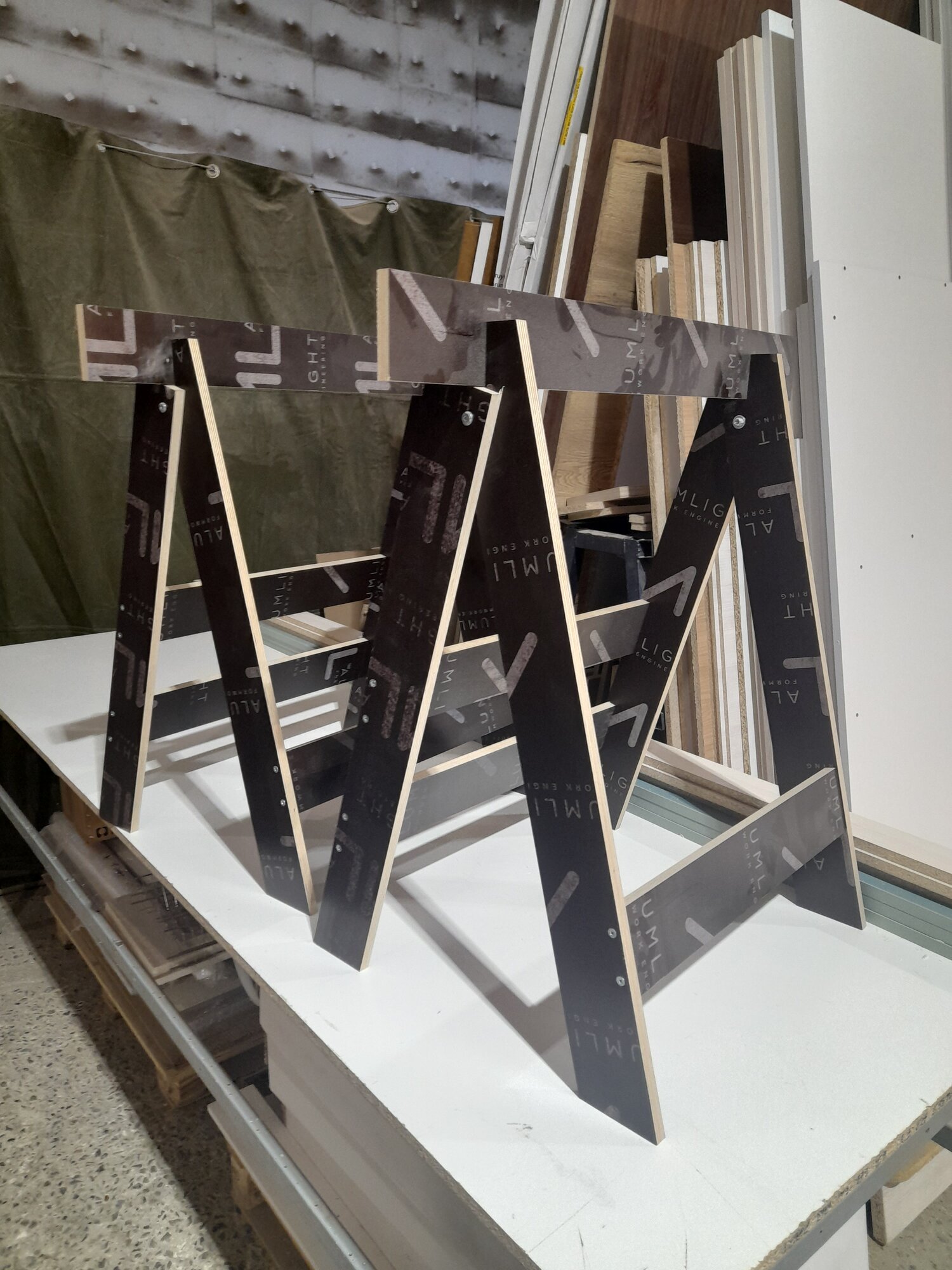 Козлы строительные Н80 см "Экстрим 2" (пара) складные