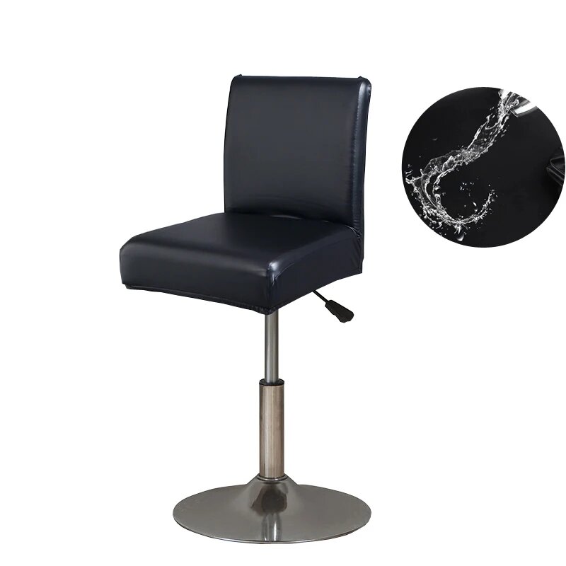 Чехол для барного стула S-EMIGA, искусственная кожа black
