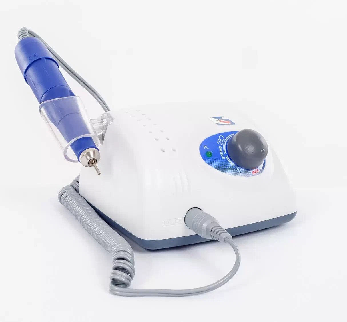 Машинка для маникюра A2CTeamTrade Strong 210/105L, питание от сети, мощность мотора 65 Вт