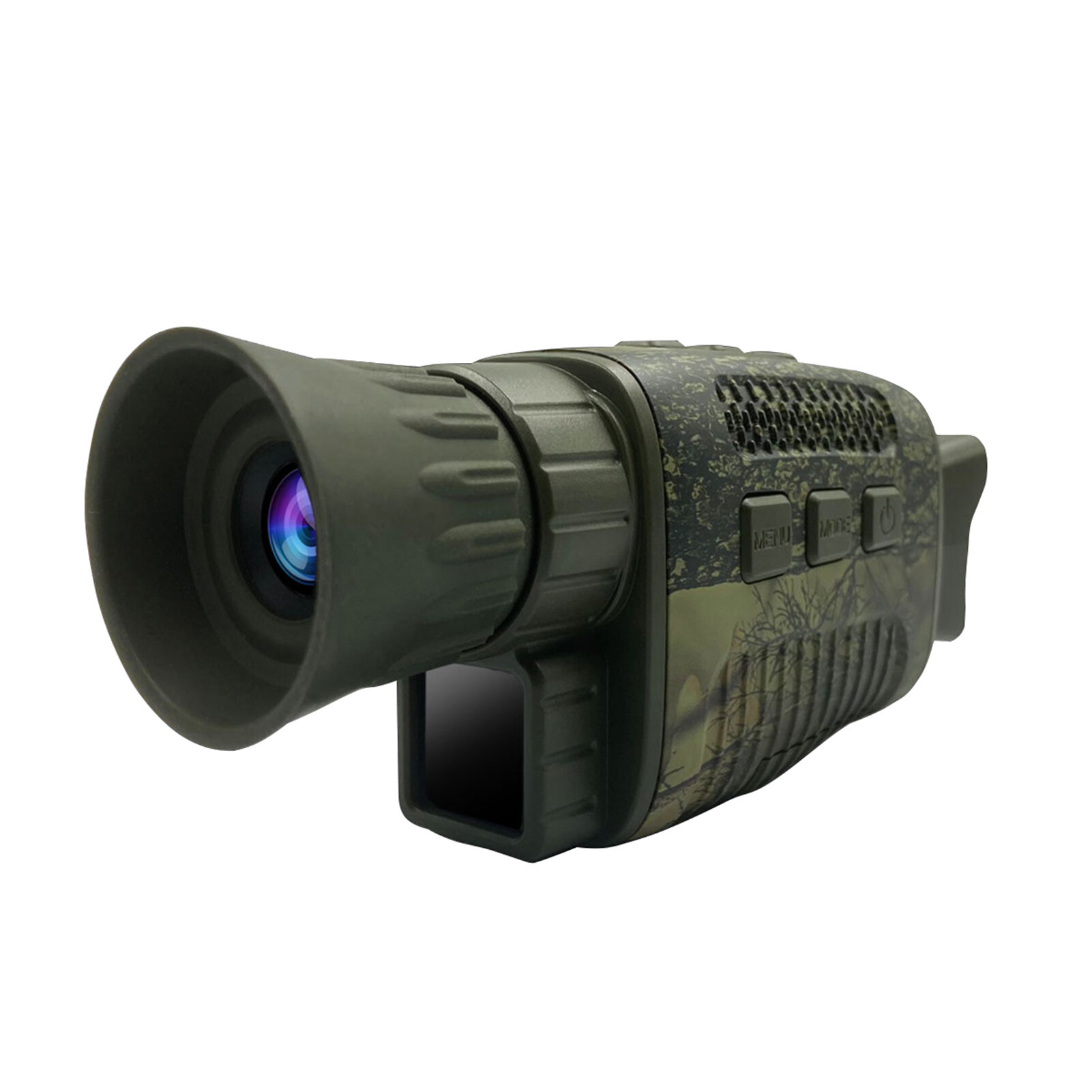 4K 36MP Infrared Night Vision Monocular 5X Digital Zoom Colored Take Photos and Videos Function for Outdoor Camping Traveling Observation Searching Exploration