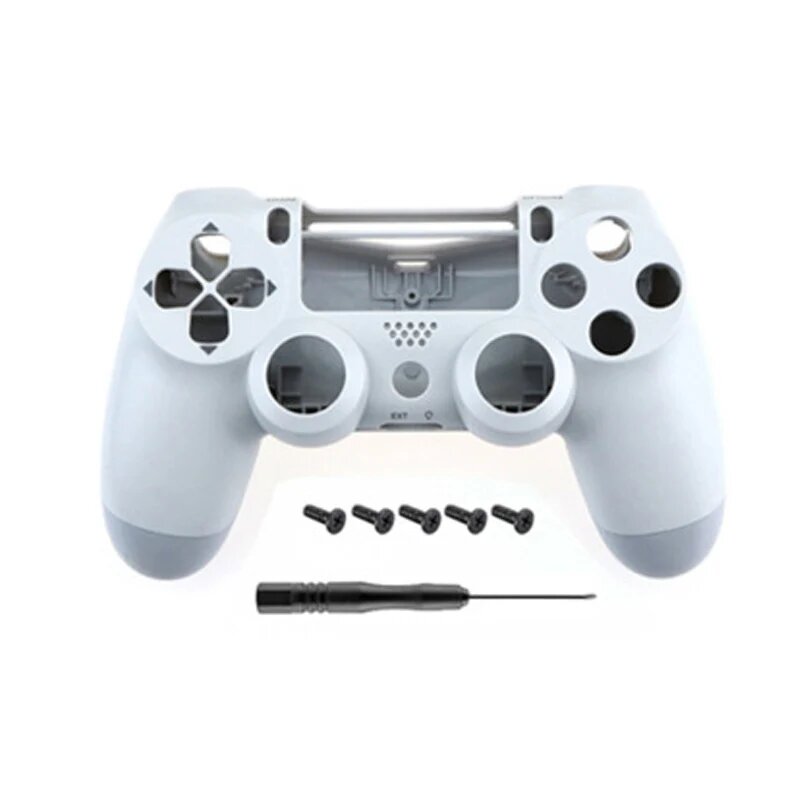 Белый корпус для контроллера PS4 DualShock 4