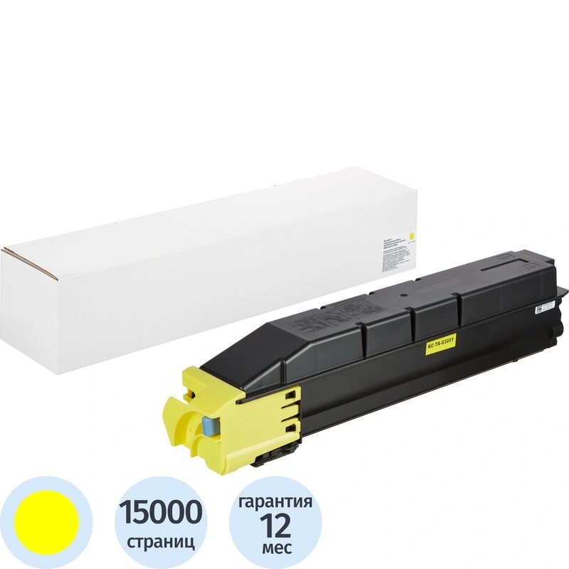 Тонер-картридж Retech TK-8305Y жел. для Kyocera 3050ci/3051ci/3550ci