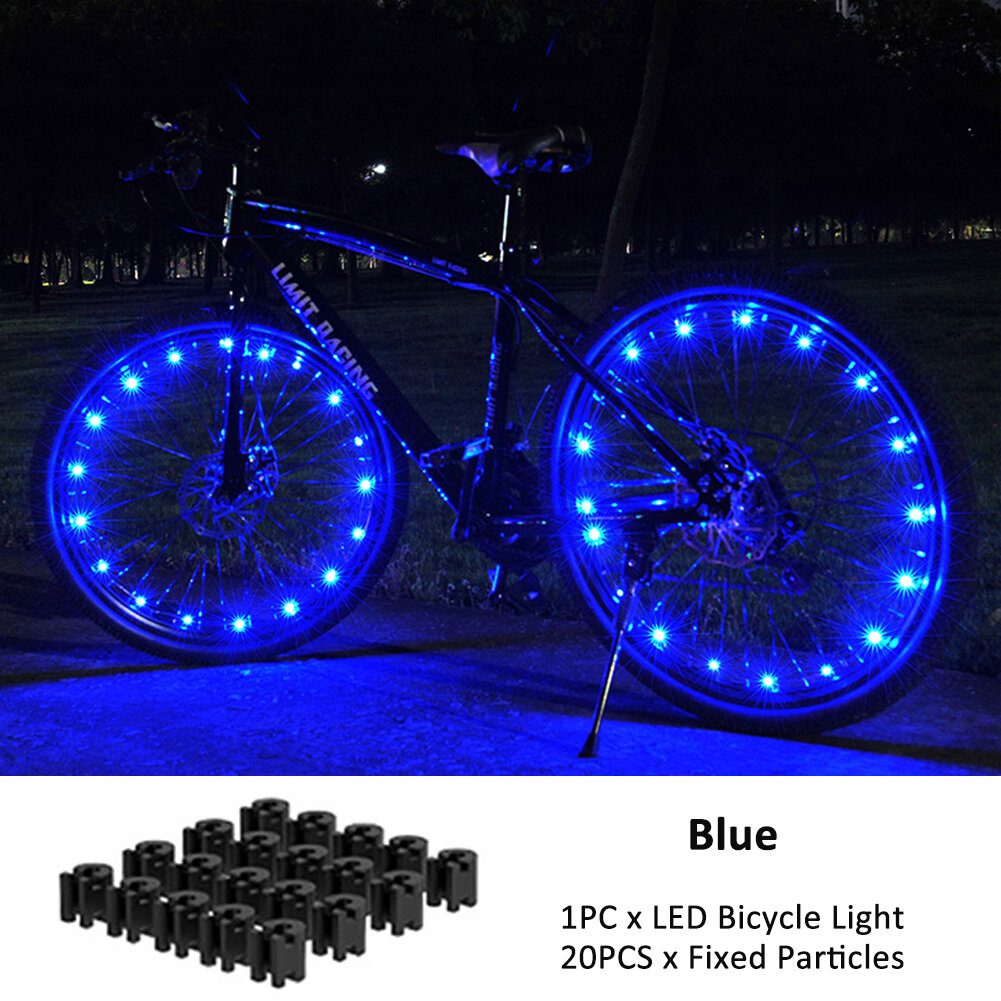 Светодиодный фонарь на спицы велосипеда, подсветка для украшения колес