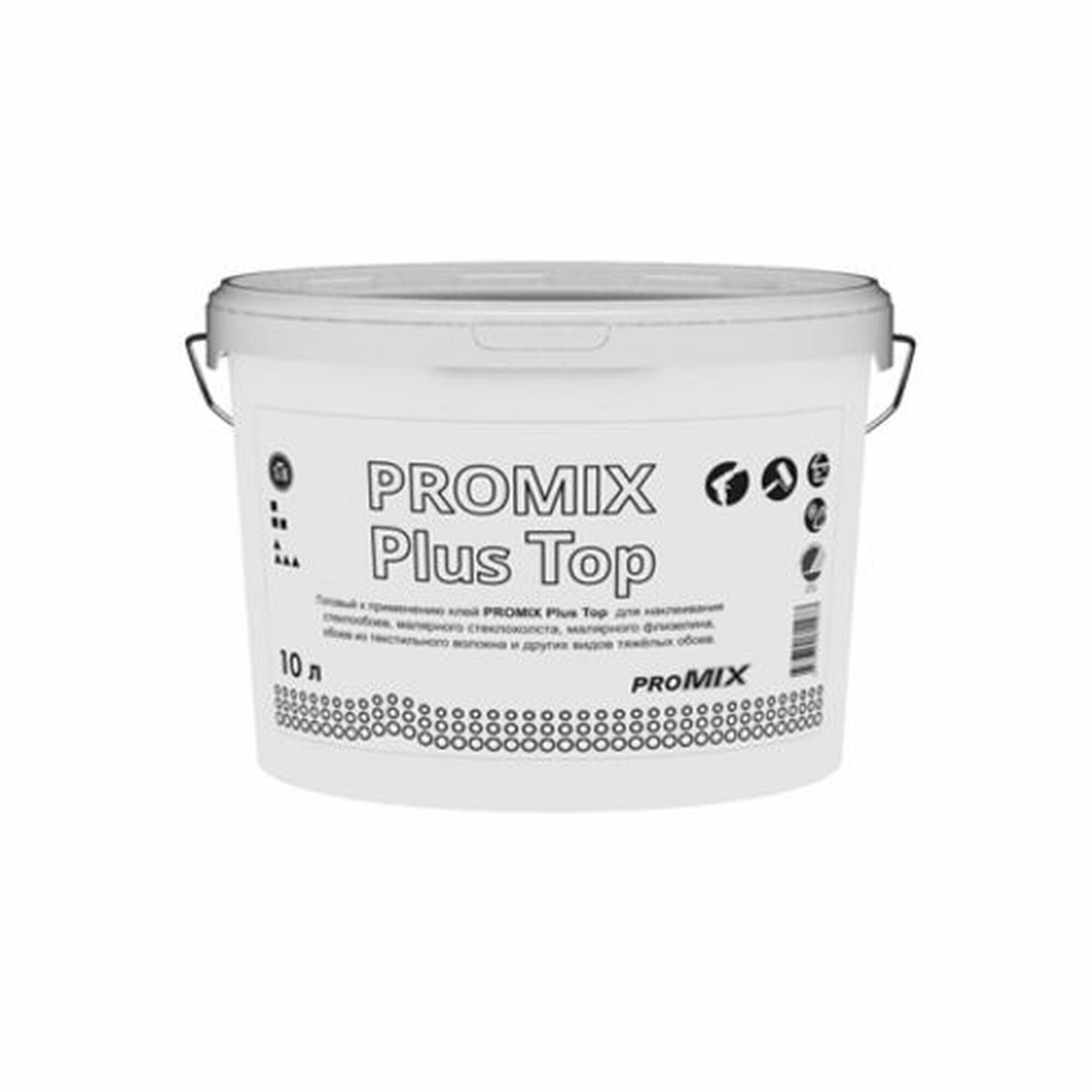 PROMIX Plus Top Клей готовый для наклеивания стеклообоев и т. п, 5 кг