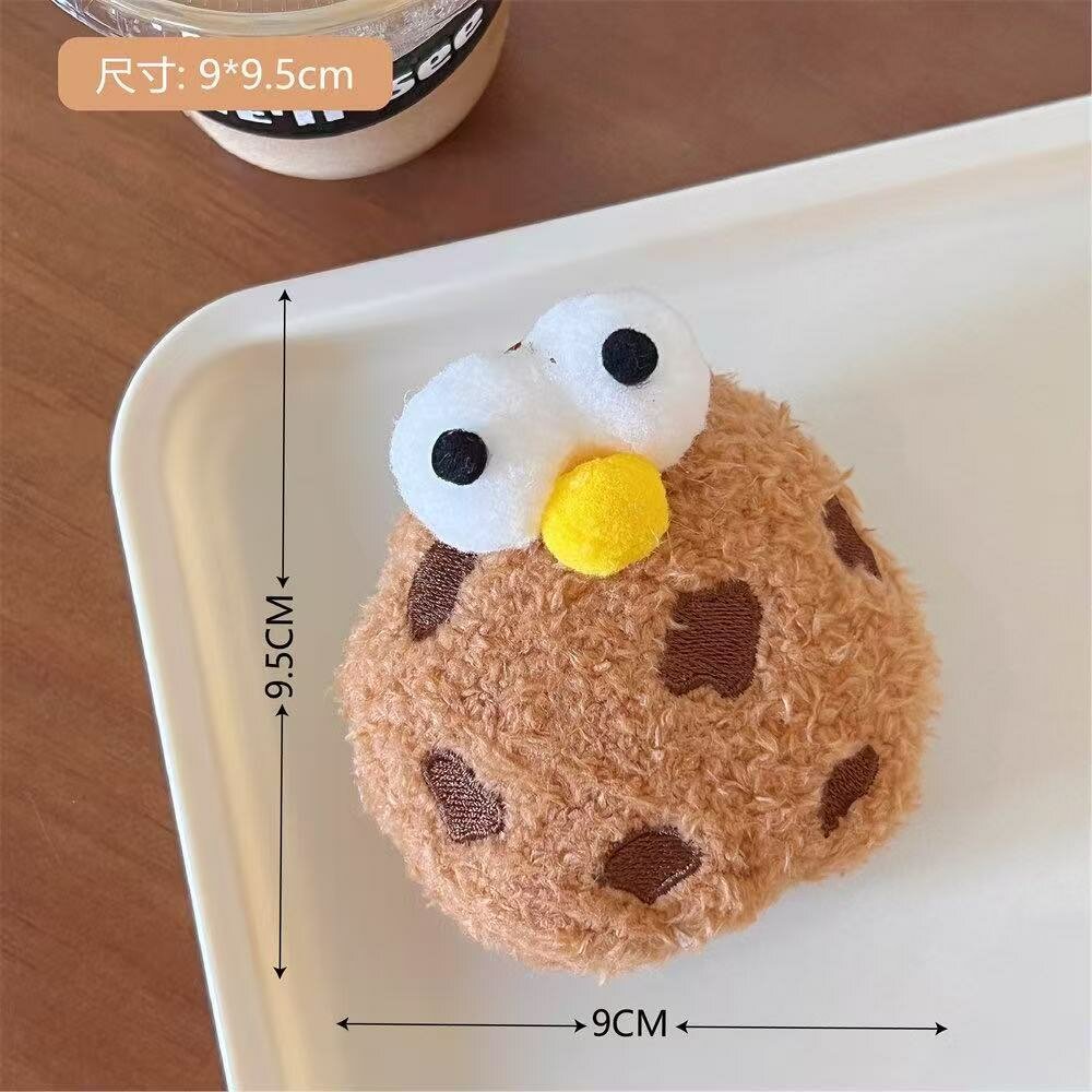 Милый и оригинальный плюшевый рюкзак в виде картошки фри и бургера, для пары, плюшевый брелок, девчачий брелок для ключей от машины, маленькая кукла.