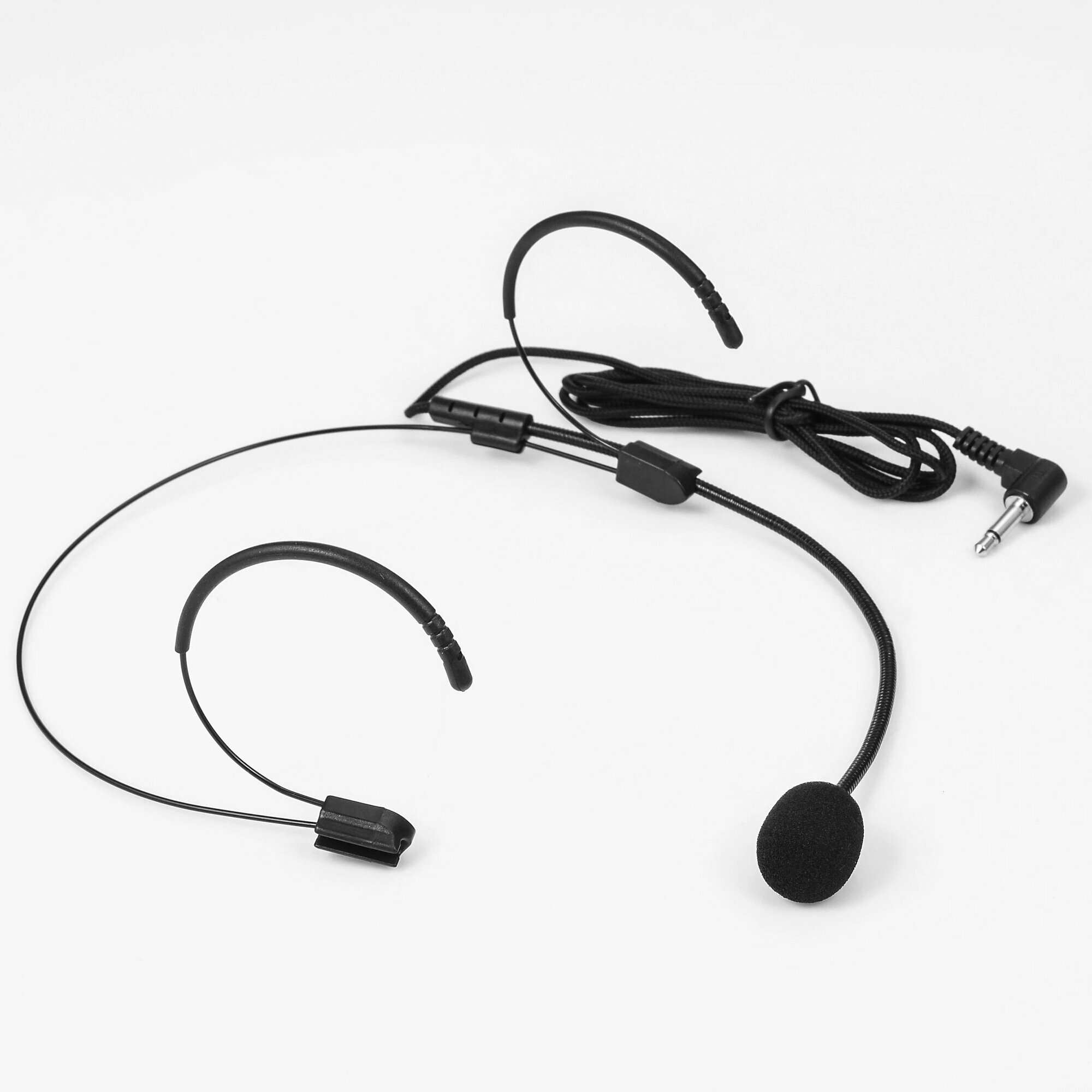 Микрофон-гарнитура с усилителем для экскурсоводов, продавцов, микрофон с креплением на ухо, цвет телесный, для