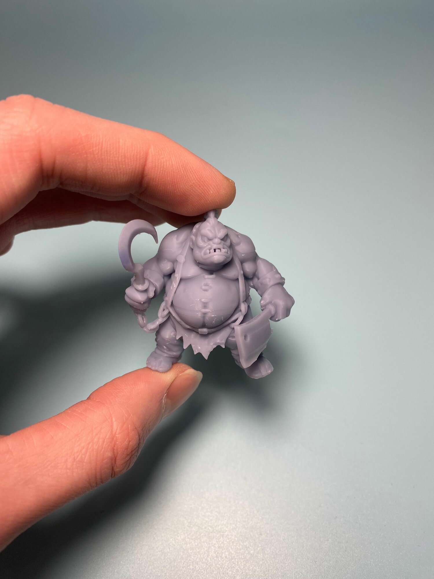 Миниатюра Pudge (Пудж) из Dota 2 для покраски, 4.5 см