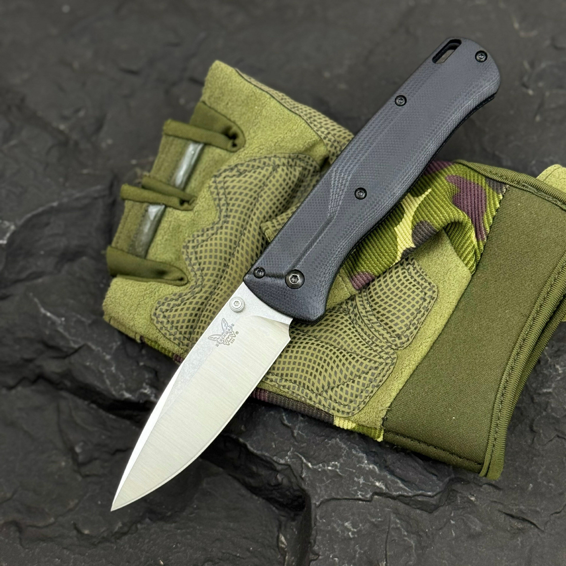 Складной нож Butterfly 535 для активного отдыха, сталь 440c, ручка из G10, высокая твердость, острый EDC тактический складной нож