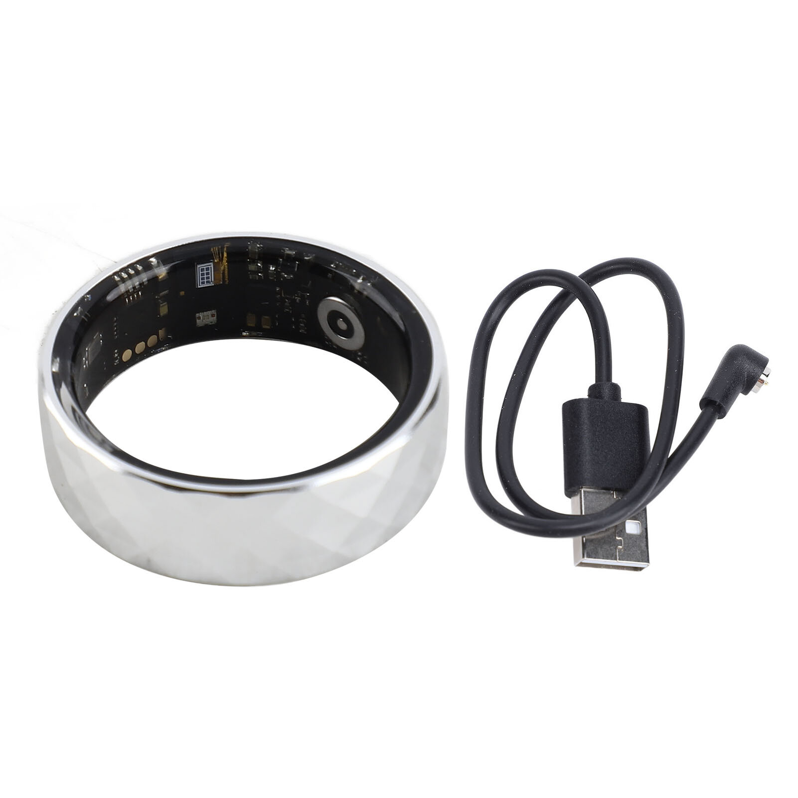 Умноекольцодляотслеживаниясна, водонепроницаемое, легкое, работает5-7дней, записываетшаги, километрыикалории, фитнес-трекердляAndroid.