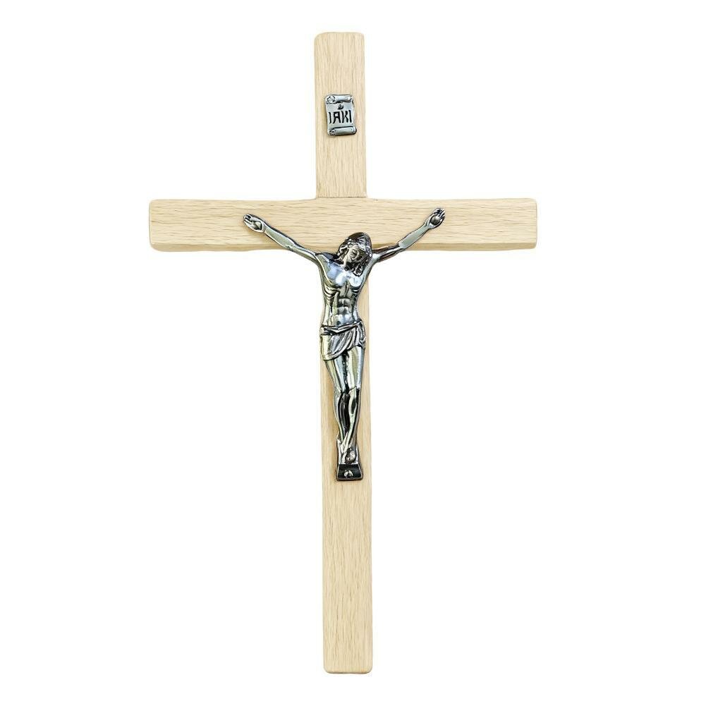 Vintage Religious Large Wooden Cross Religious Easter Wall Home Hanging Decor H6M6
