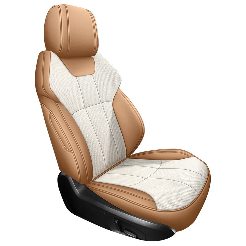 1 шт. кожаные чехлы на автомобильные сиденья для водителя для Jaecoo J7 2024, аксессуары для автомобилей 1 PCS