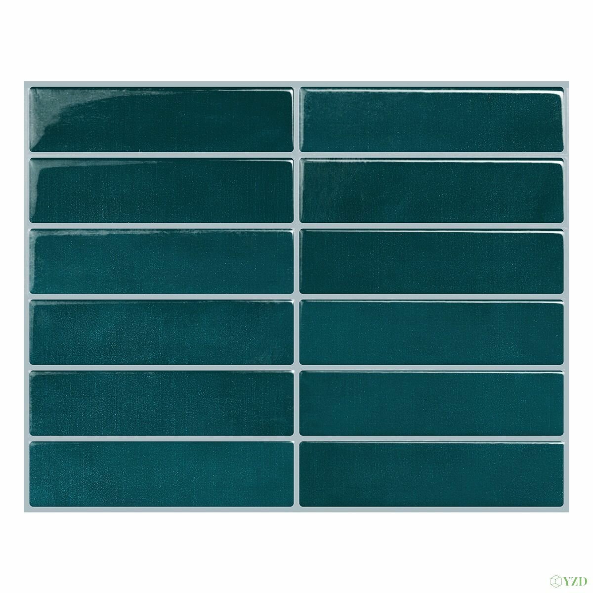 Самоклеящиеся стеновые панели наклейки pозовый, для ванной, гостиной, декора помещений и мебели, фартук для кухни на стену . Имитация кафельной плитки 22.9*29см. Комплект - 5 шт