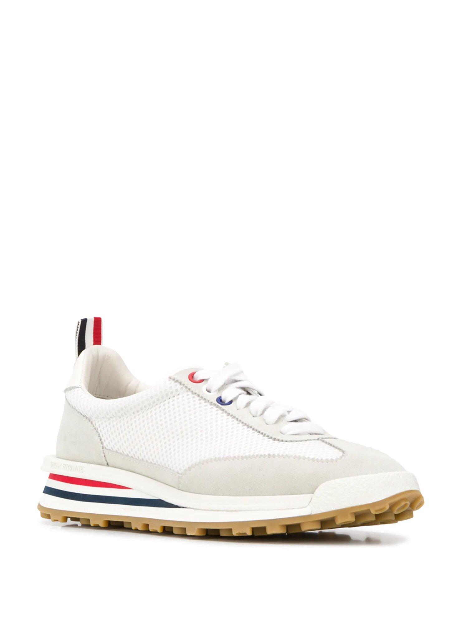 Кроссовки THOM BROWNE Tech Runner, размер 39 EU, серебристый — фото 1