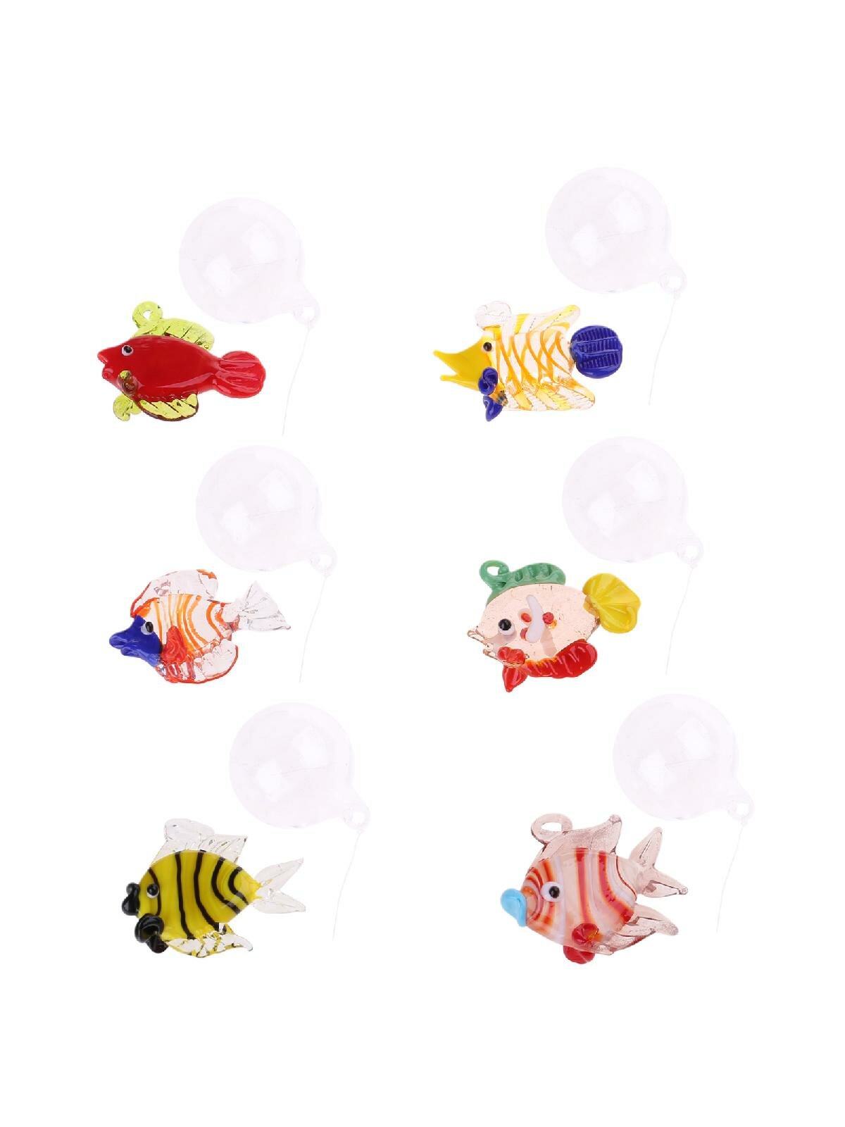Декоративные подвесные декорации для аквариума с плавающими рыбками, брелок для автомобиля