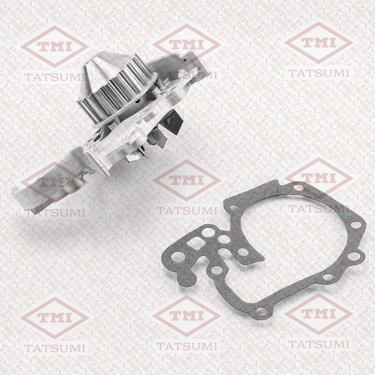 Насос водяной TATSUMI Renault Megane, Logan 95-, высокоточное литьё (TGF1043)