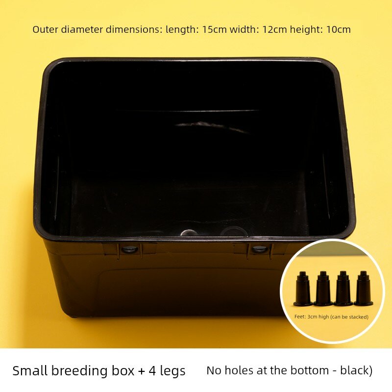 Коробка для изоляции и разведения черепах, предотвращает взаимное укусы, легко очищаемая, для контроля качества воды,