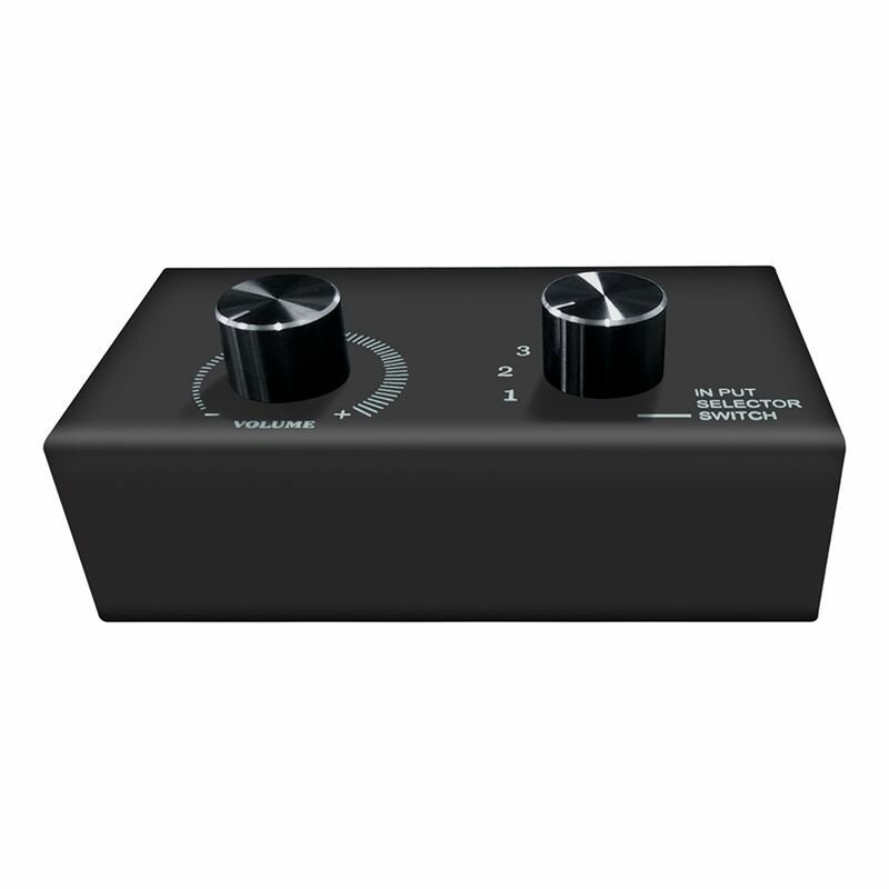 Усилитель для наушников 3,5 мм, стереофонический аудиопереключатель, переключатель 6 в 1, портативный усилитель HiFi