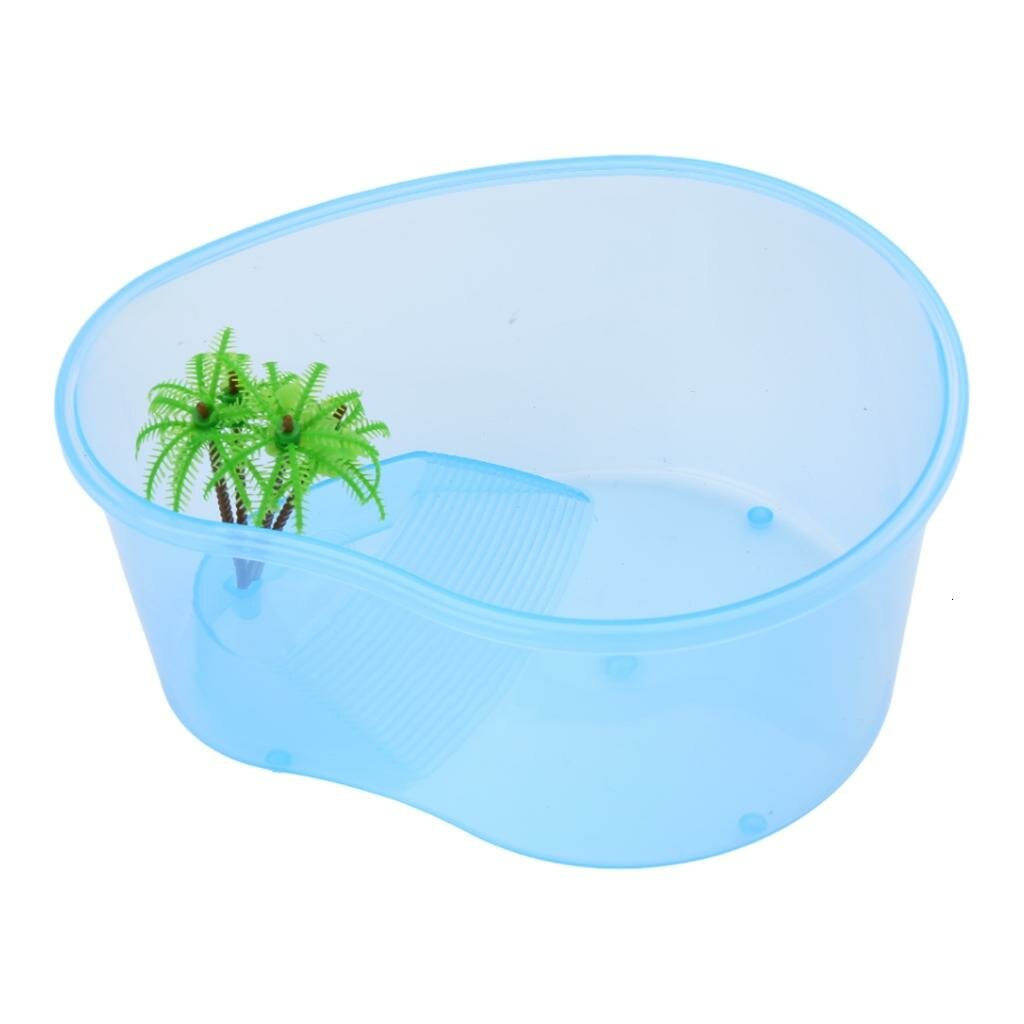 Контейнер для маленьких черепах без крышки, Синий