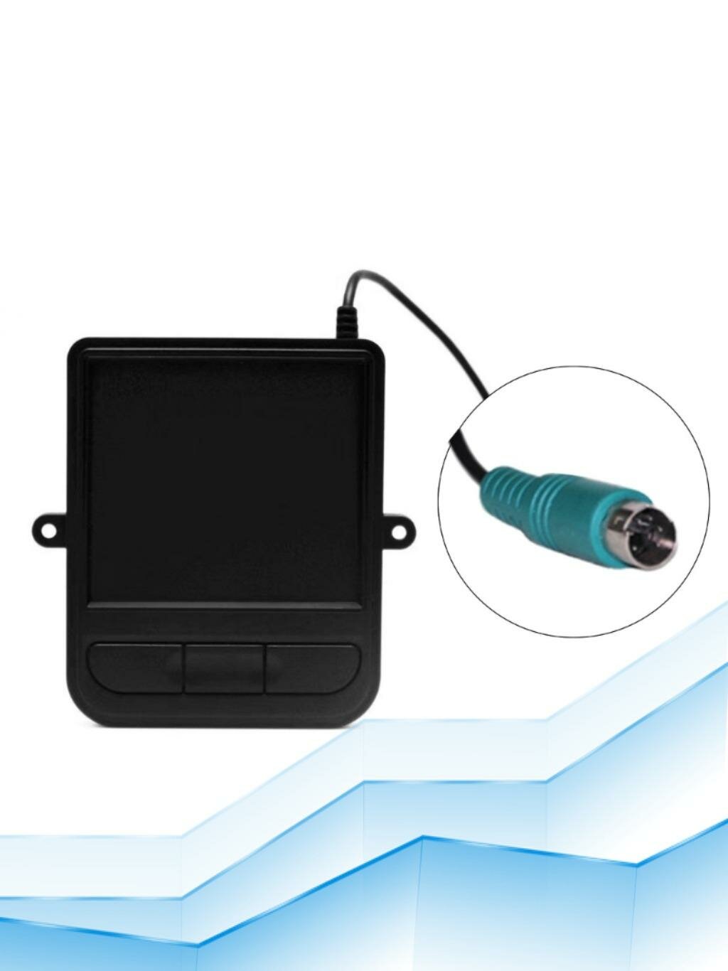 Компактный USB-трекбол с сенсорной панелью, PS2 прикосновение ушами