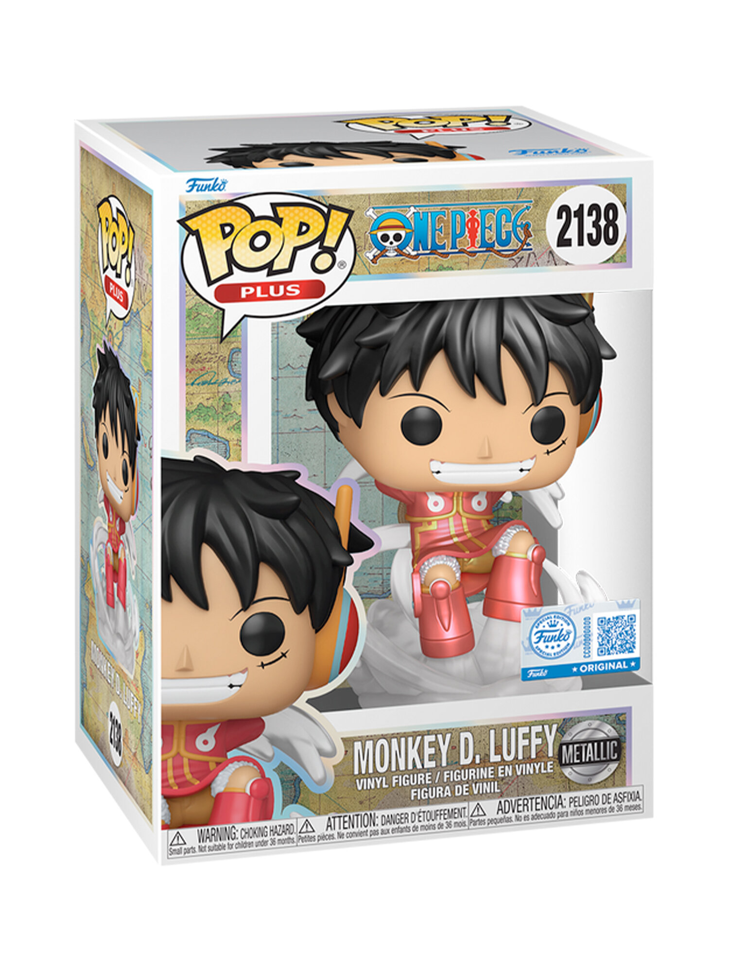 Фигурка Funko POP! Monkey D. Luffy (2138) Exc. One Piece