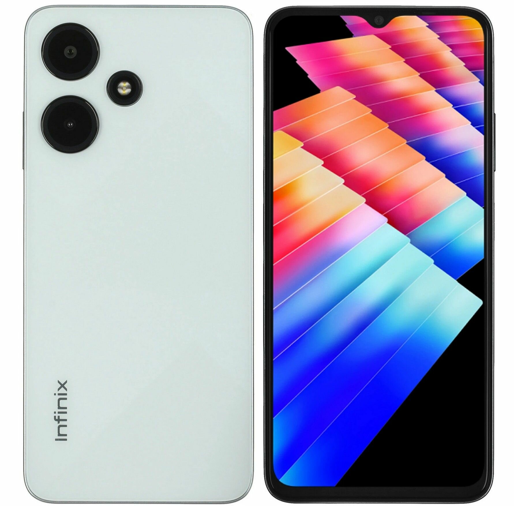 6.56" Смартфон Infinix HOT 30i 4/128 ГБ белый