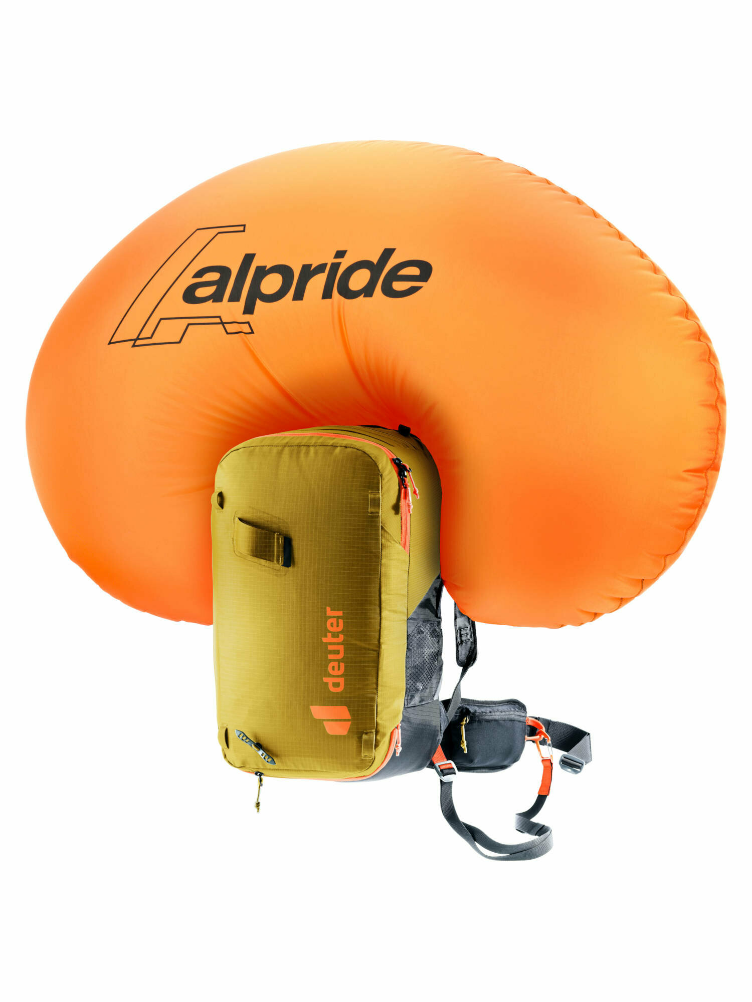 Рюкзак лавинный Deuter Alproof Lite 22 Turmeric/Black