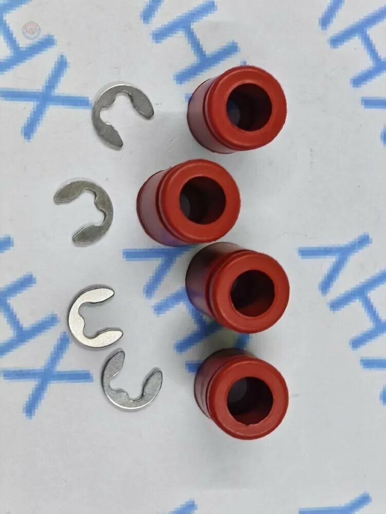 Универсальные резиновые демпферы для снижения шума и вибрации вентиляторов газовых котлов, премиум комплект из 4 штук, совместим с моделями Ariston, Vaillant и Baxi