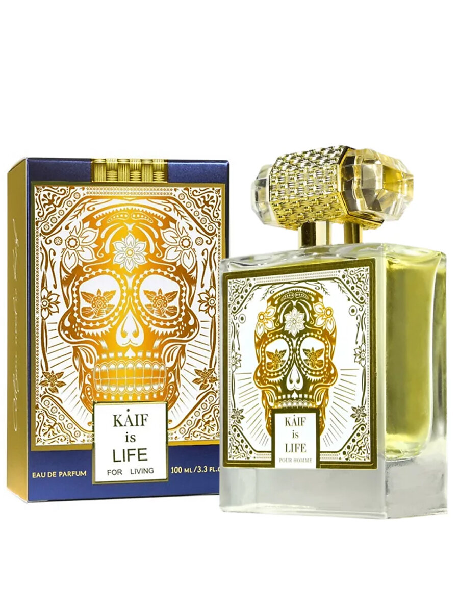 Парфюмерная вода NEO Alain Fumer kaif KAIF is LIFE FOR LIVING 100ml (аромат Herm Terre Eau Givree) для мужчин