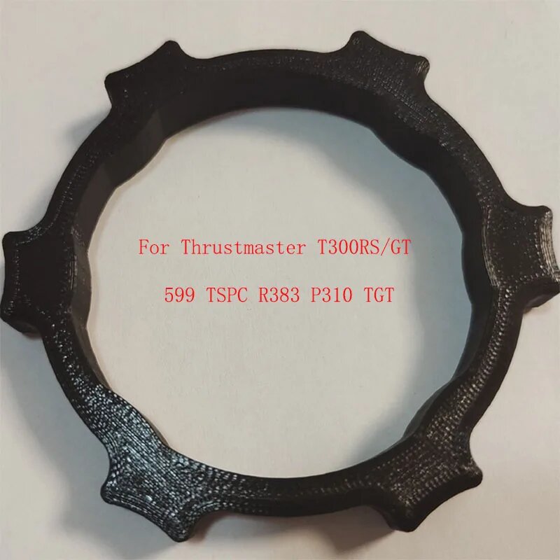 Адаптер для рулевого колеса thrdmaster T300RS/GT 599 TSPC R383 P310 TGT, быстросъемное кольцо, кольцо вала black