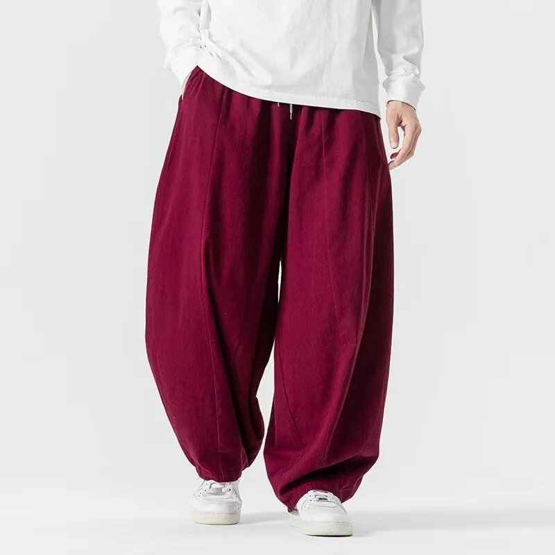 Мужские шаровары хлопковые Red, XXL