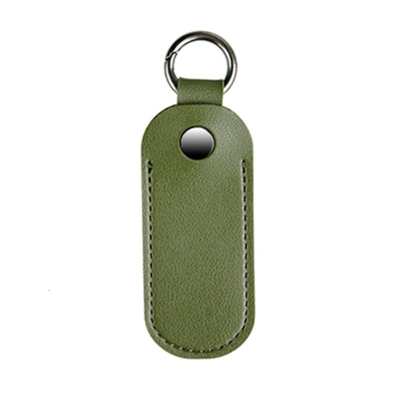 Чехол для USB-флешки, Чернильно - зеленый