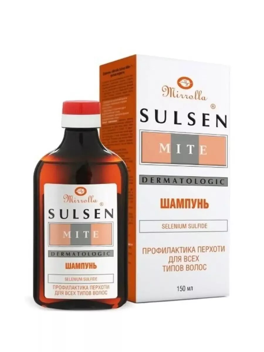 Шампунь для волос от перхоти женский и мужcкой Sulsen 150 мл