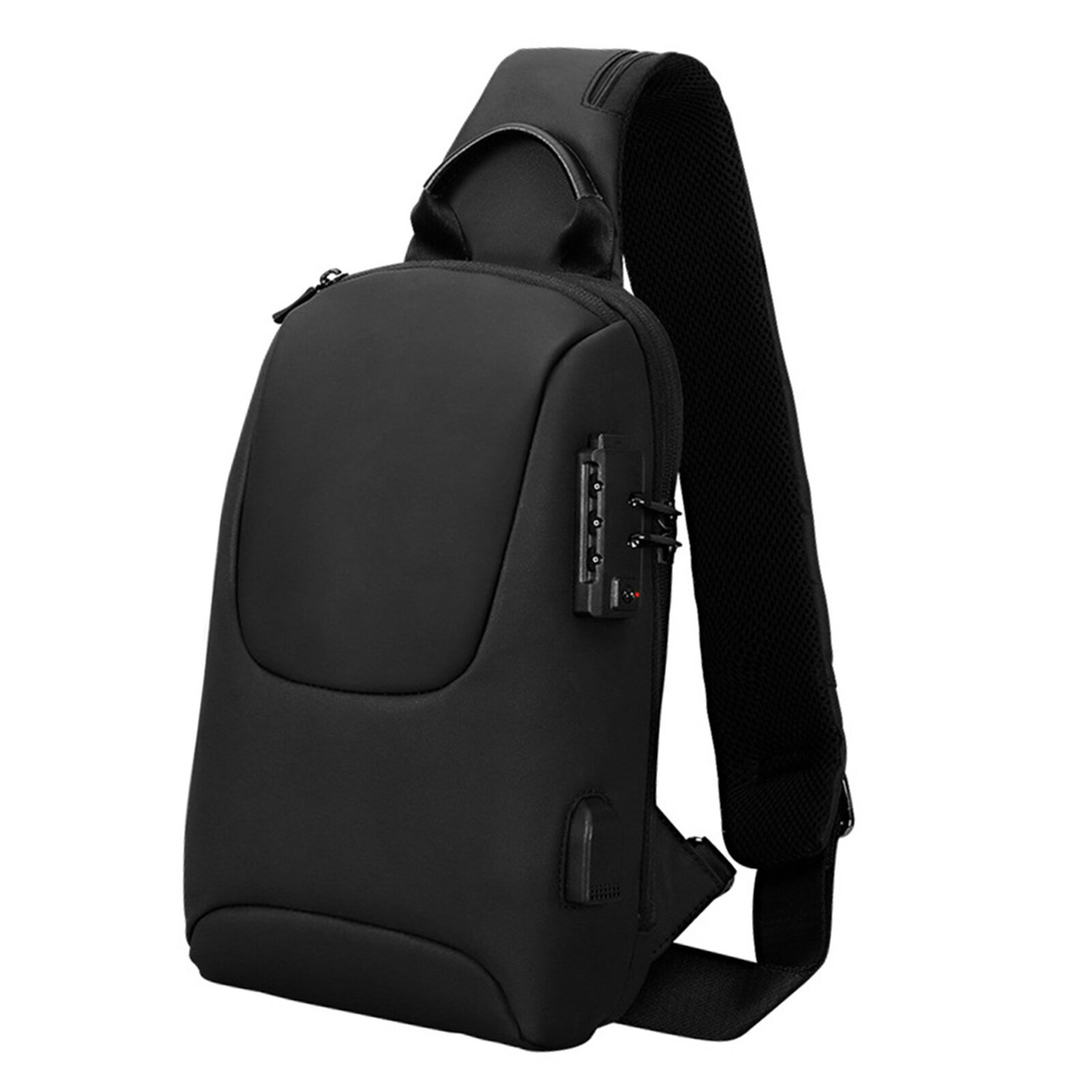 MARK RYDEN TSA Lock Crossbody Men Bag Waterproof USB Charge Chest Pack Short Travel Messengers Shoulder