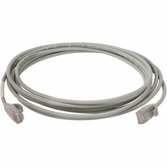 Патч-корд Lanmaster LSZH UTP кат.6A, 28AWG, 2.0 м, серый