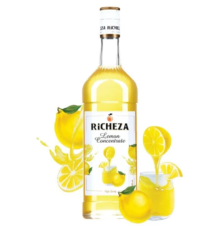 Сироп RICHEZA Лимонный Концентрат 1л