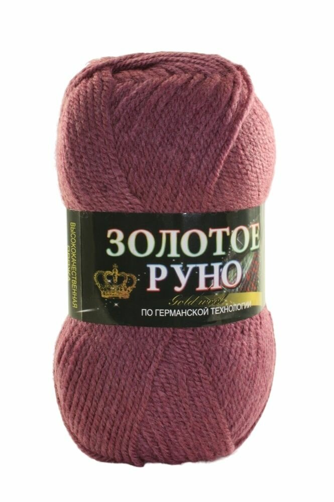 Пряжа Color City Золотое руно 2803 (5 мотков по 100г/250м) брусничный