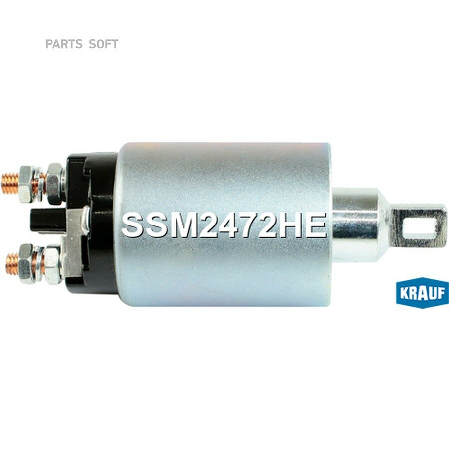 Реле втягивающее! 12V D55\ Mazda 323/626, Suzuki Grand Vitara 100 2.0D 98-01 от официального дистрибьютора, KRAUF, артикул SSM2472HE