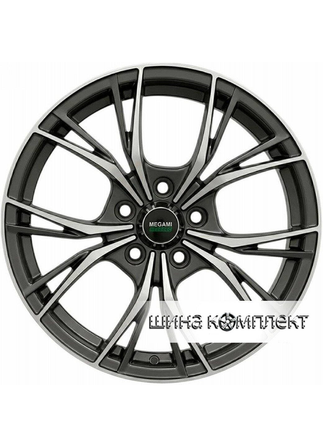 Колесный диск Megami MGM-40 7,5x18 5x114,3 ET45 67,1 GMF литой для автомобиля