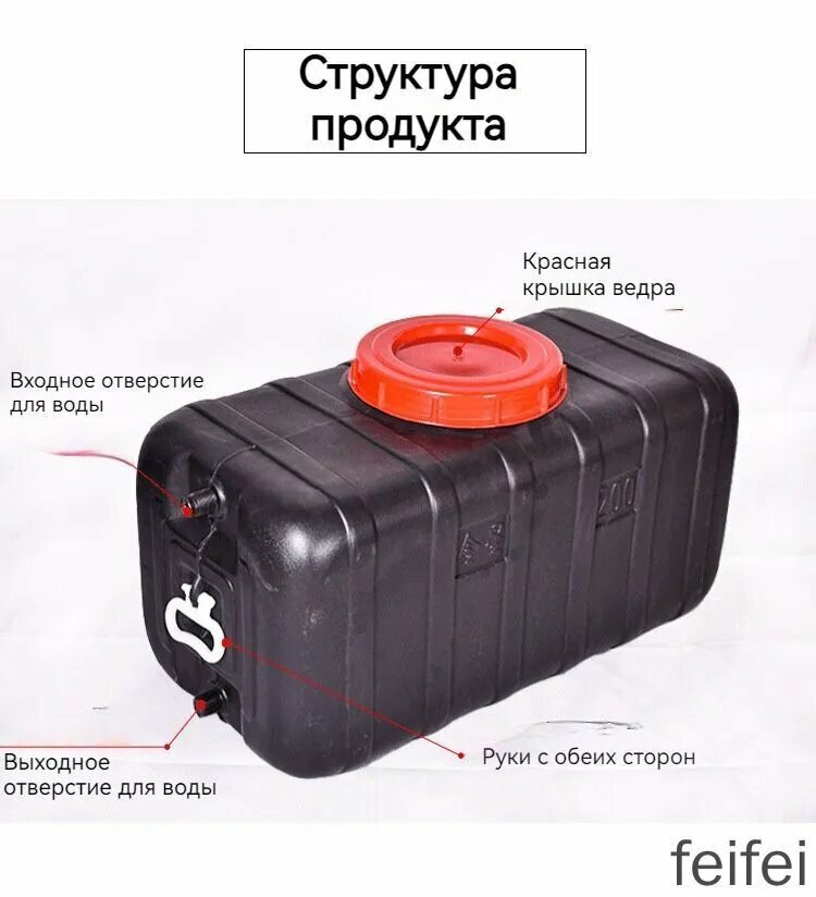 Садовый душ ручной для полива растений на даче, прочный пластик, регулируемый напор воды для ухода за клумбами — фото 1