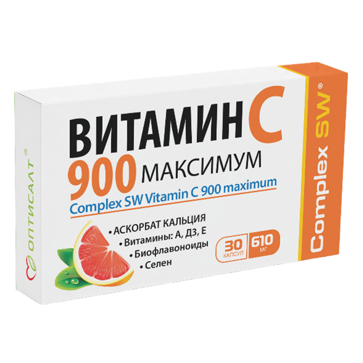 Complex SW 900 Витамин С Максимум, капсулы, 30 шт.
