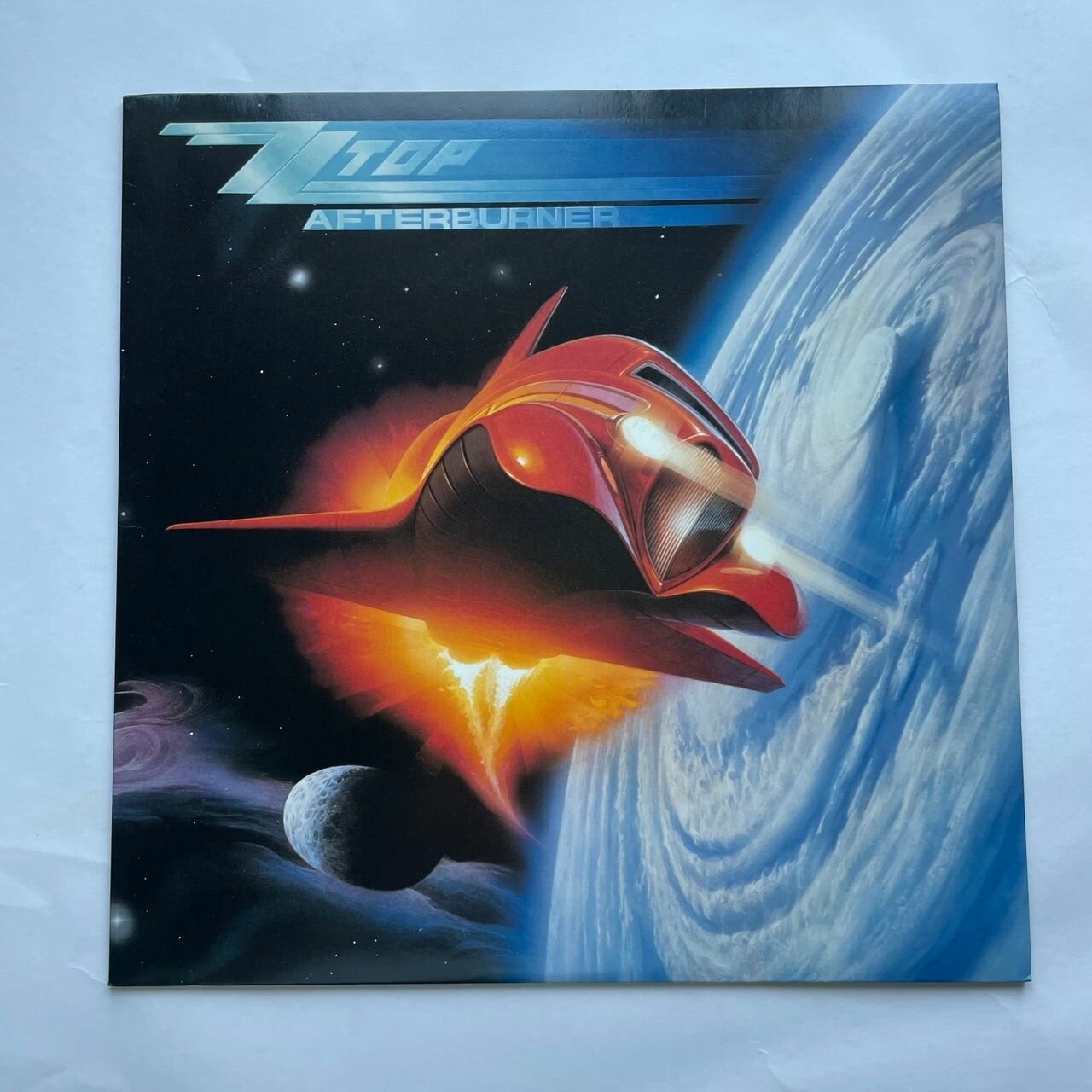 Винтажная виниловая пластинка LP ZZ Top Afterburner (Япония 1985) (Без Оби)