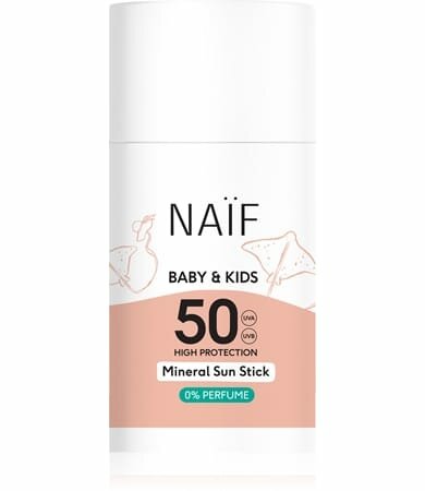 Средство солнцезащитное naif baby & kids mineral sun stick spf 50, 36 г