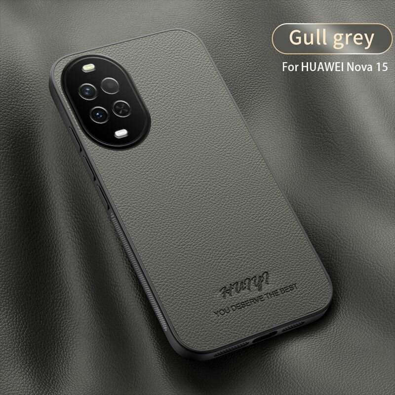 Чехол для Huawei Nova 15 / Хуавей Нова 15 Высококачественная кожа антиударный чехол
