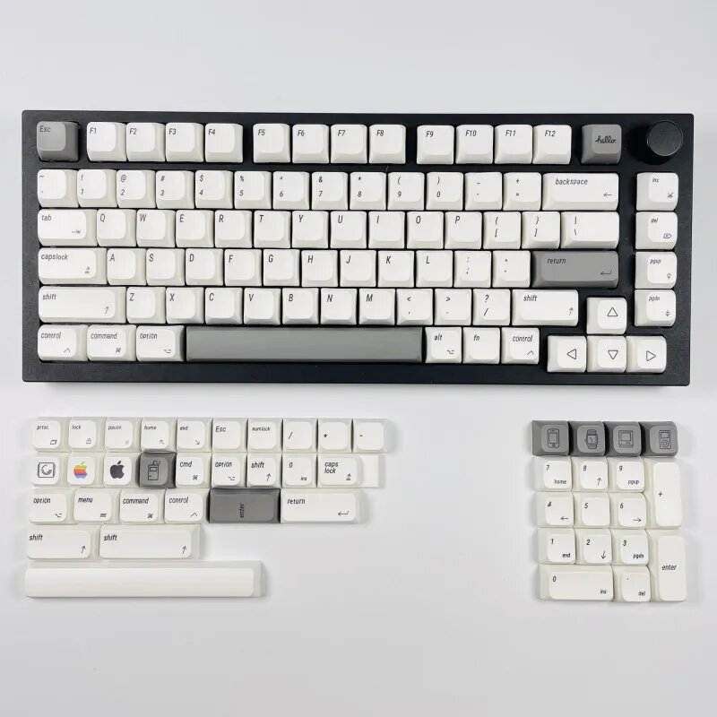 Jaycomia XDA PBT колпачки для клавиш 127 шт