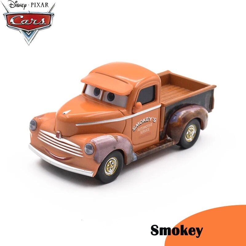 Tomica Cars Smokey, оранжевый, 1:55