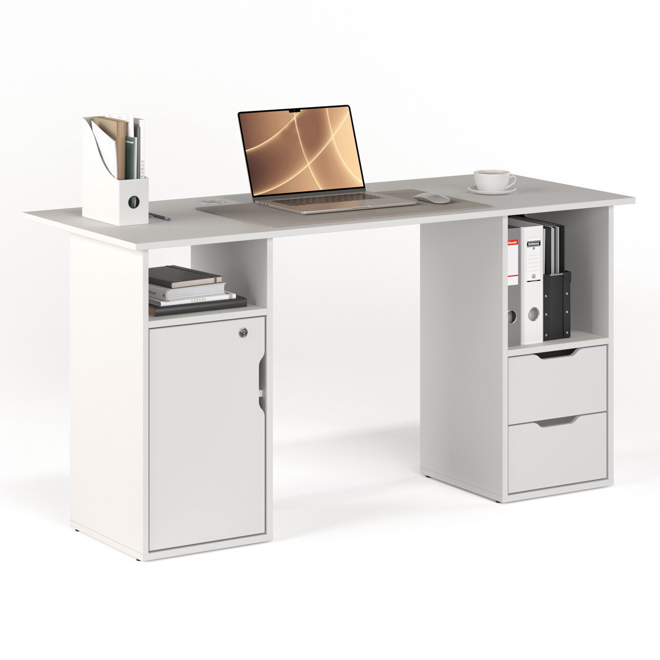 Стол письменный БАНГА-74 Белый